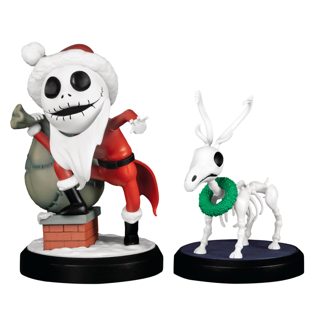 Set Figuras Santa Jack & Skeleton Reindeer – ‘The Nightmare Before ...